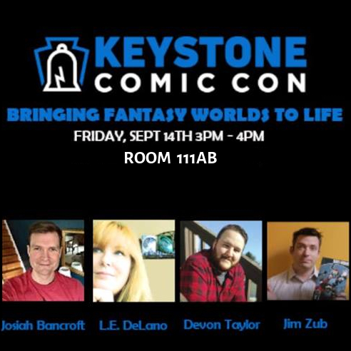 I’ll Be Paneling At Keystone Comic Con! – LE DeLano Author